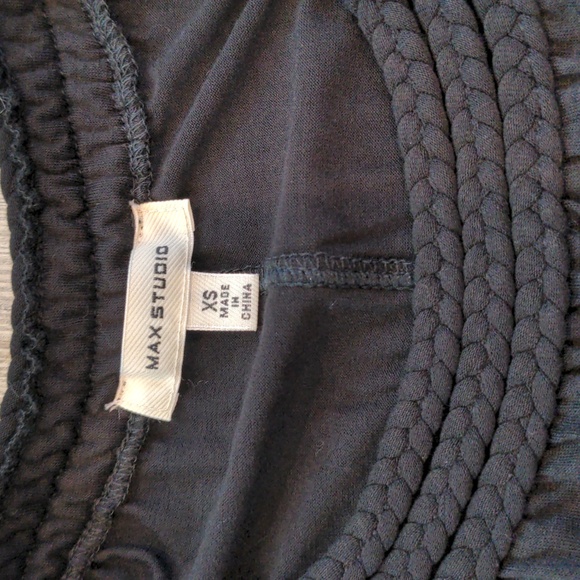 Max Studio | Tops | Womens Max Studio Braided Neckline Sleeveless Shirt ...